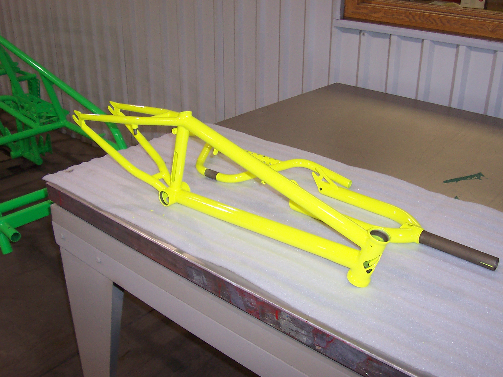 High-visibility yellow powder coating colors? | Custom Fighters ...